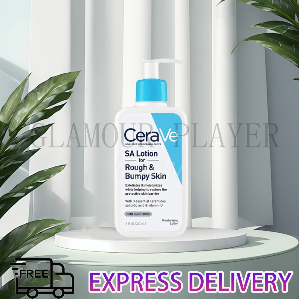 Cerave SA Lotion For Rough & Bumpy Skin Moisturizing Lotion Exfoliates ...