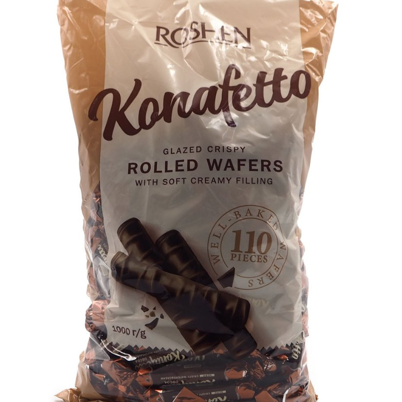 ]]ROSHEN KONAFETTO COCOA NERO CRISPY WAFERS & CREAM]] ( 1KG ) | Shopee ...