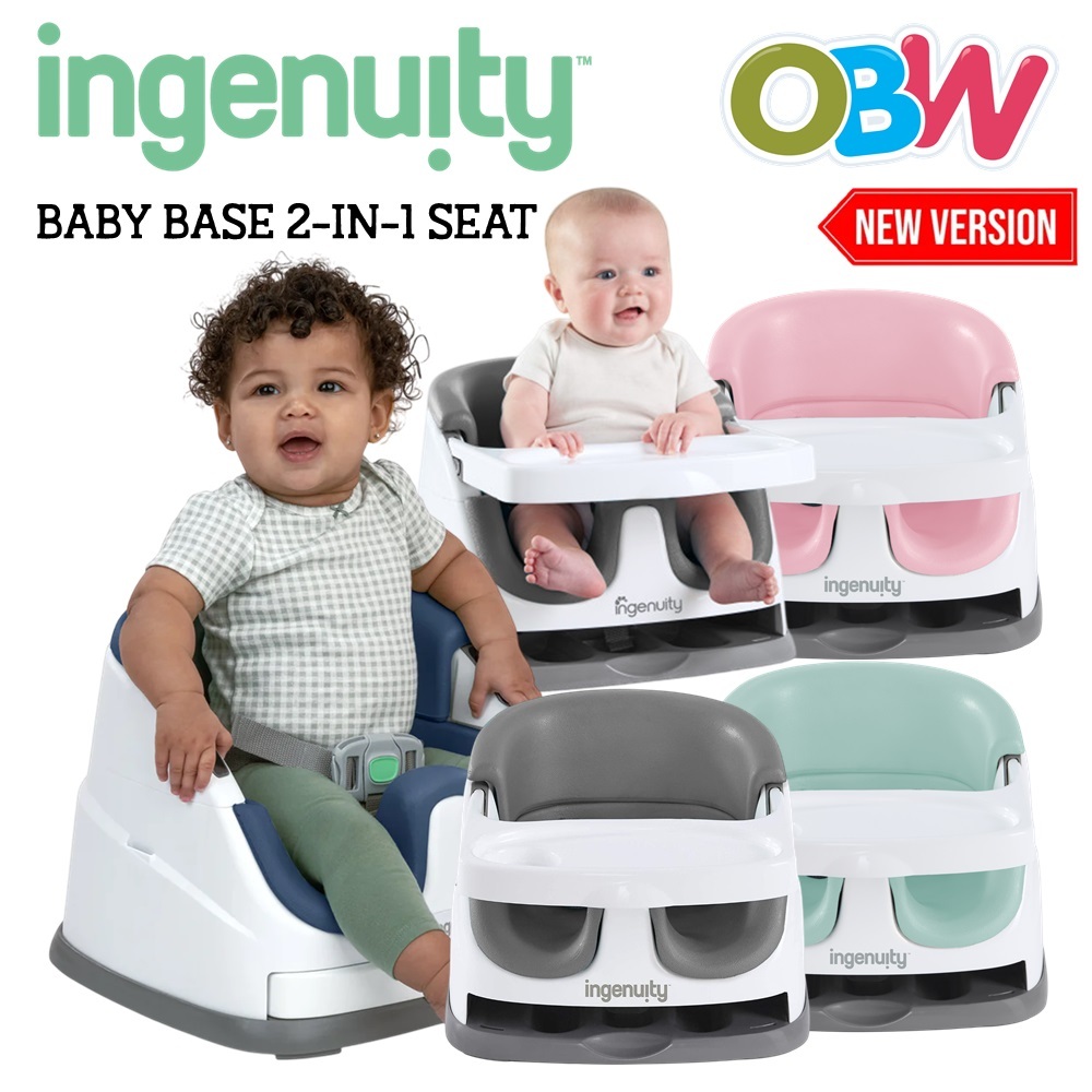 Ingenuity 2 in 1 Baby Base 3.0 Version | Booster Seat | Baby Booster Chair Kerusi Tempat Duduk ...