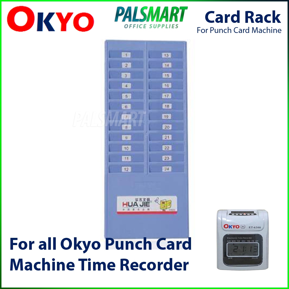 Rak Kad Tebuk Mesin Perakam Masa Punch Card Mesin Rack Time Recorder ...