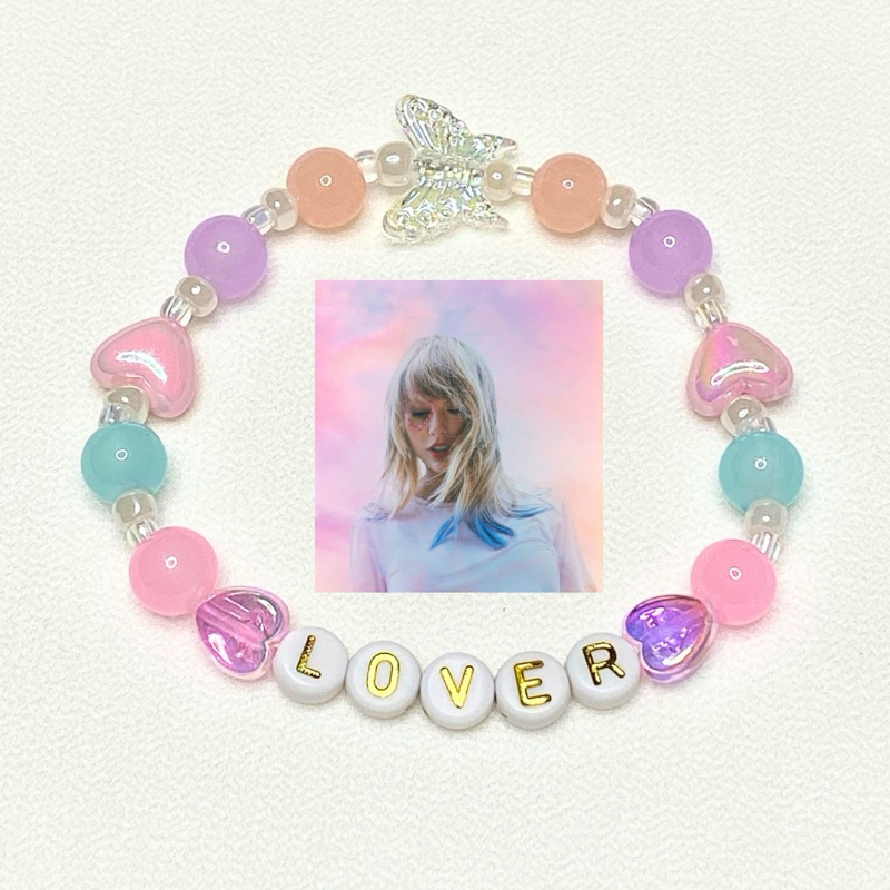 TAYLOR SWIFT The Eras Tour Lover Album Bracelet | Swiftie | Friendship ...