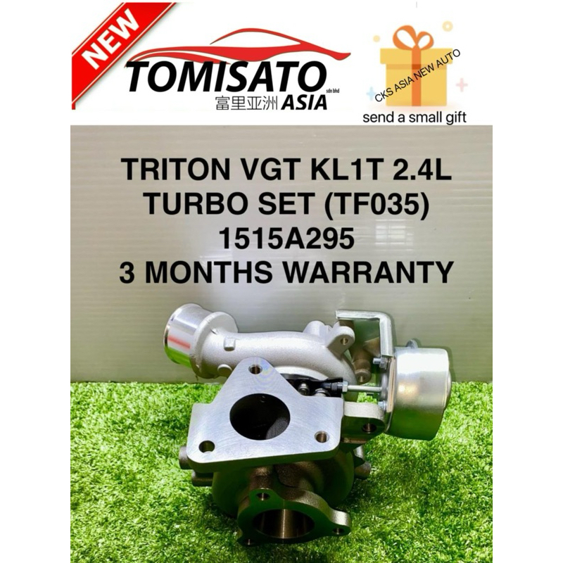 MITSUBISHI TRITON DID KL1T 4N15 2.4L TURBO SET (TF035) (FREE SMALL GIFT ...
