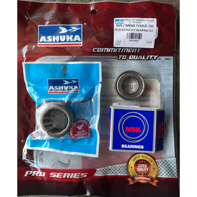 NVX REAR PULLEY BEARING NSK ORIGINAL JAPAN 100% ASHUKA FOR NVX155 ...