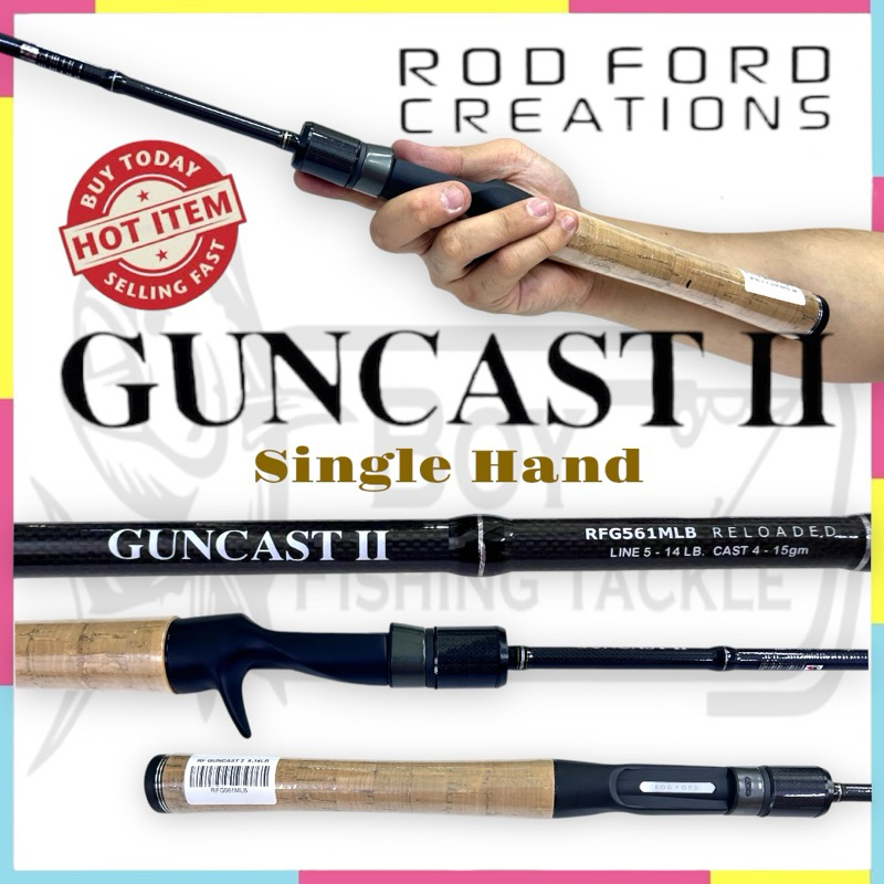 RODFOD GunCast 2 Baitcasting Rod guncast ii gun cast 2 Fishing Rod ...
