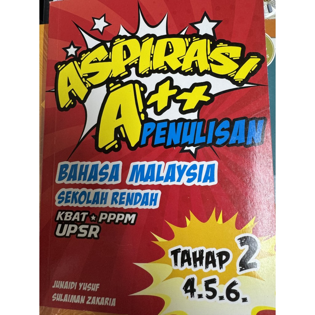 ASPIRASI A++M PENULISAN BAHASA MALAYSIA SEK REN. TAHAP 2, (YR. 4,5,6) UPSR | Shopee Malaysia