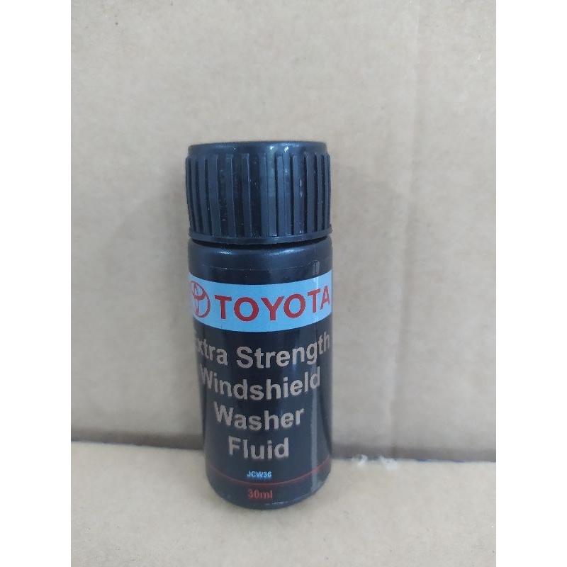 TOYOTA ORIGINAL EXTRA STRENGTH WINDSHIELD WASHER FLUID 30ml | Shopee ...