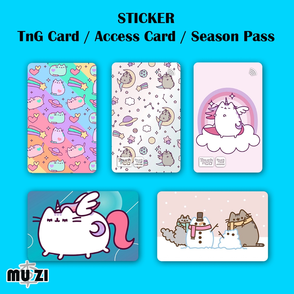 P.Cat TnG Card STICKER NFC STICKER Waterproof Thick Hard Material P.Cat ...