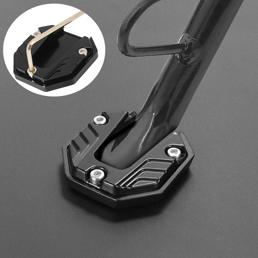 Anti Slip Motorcycle Side Stand Universal Kick Stand Cover Universal ...