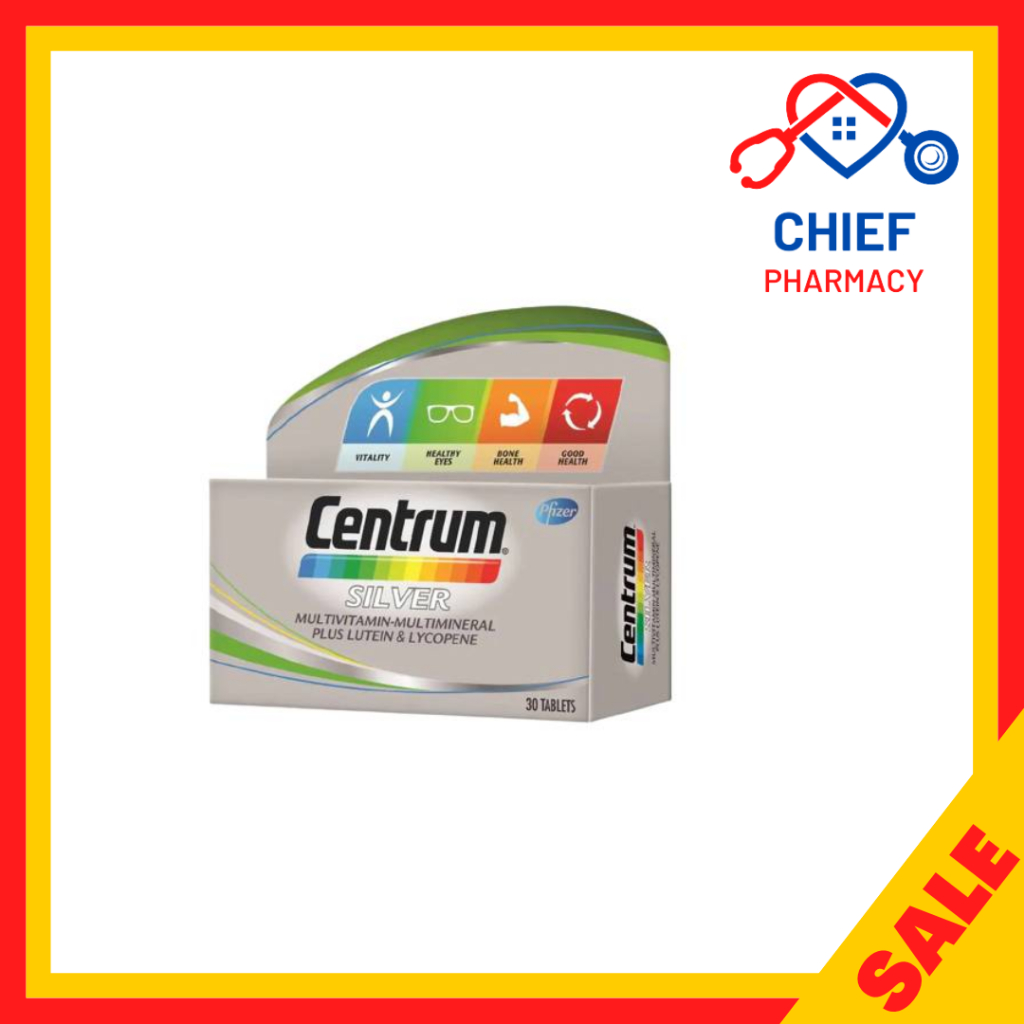 CENTRUM MULTIVITAMIN-MULTIMINERAL PLUS LUTEIN & LYCOPENE 30S/ CENTRUM ...
