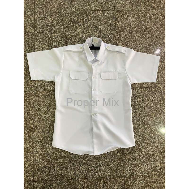 Baju Security/ Baju Guard / Baju Putih/ Baju PBSM/ Baju Driver | Shopee ...