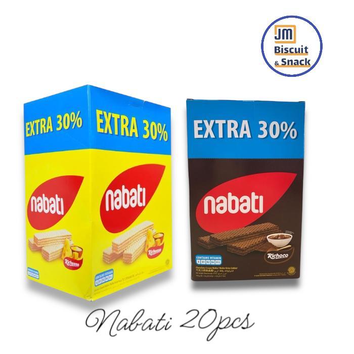 nabati chocolate cream wafer/cheese wafer 16G X 20PACK READY STOCK ...