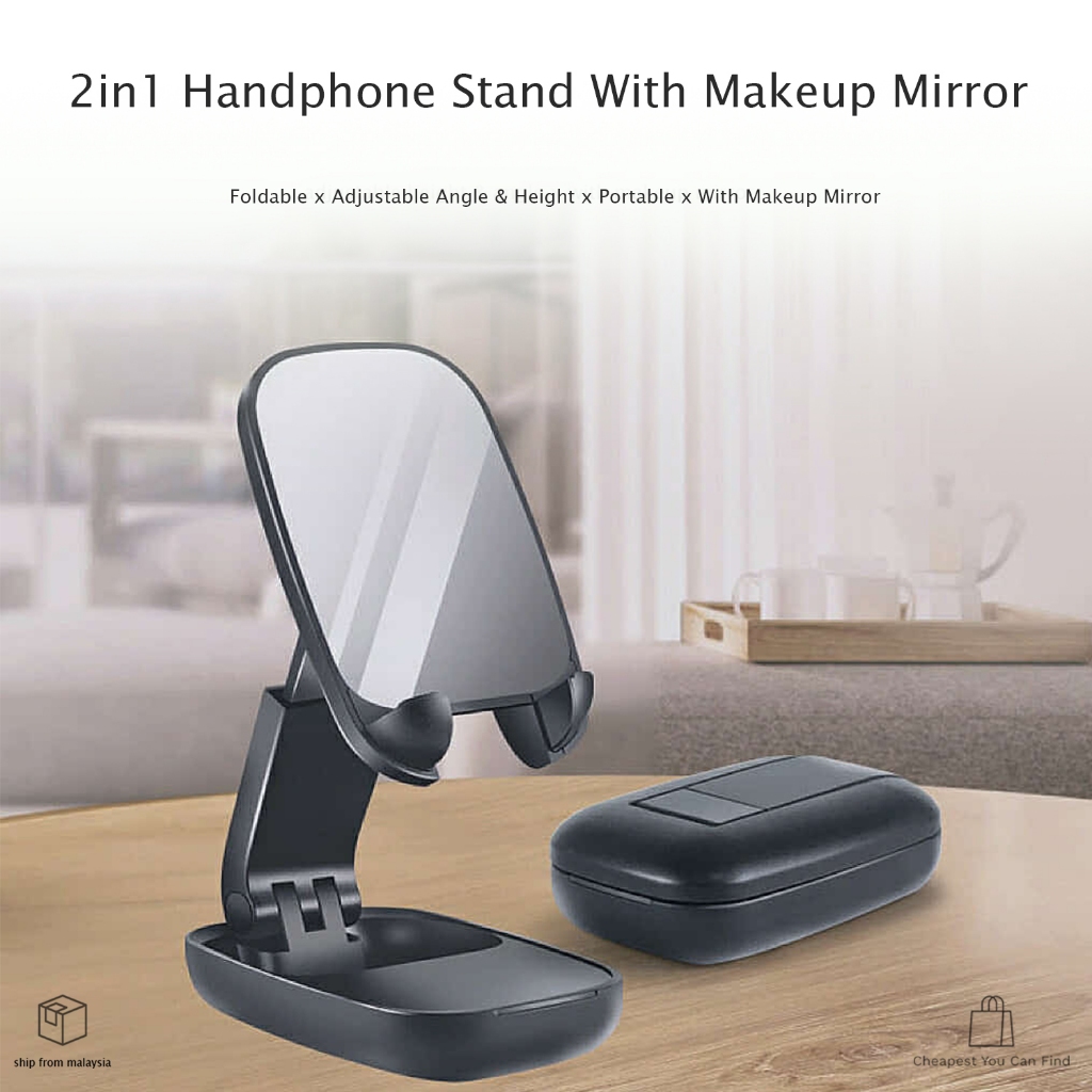 CYCF New Design 2in1 Foldable & Portable Mobile Handphone Tablet Stand ...