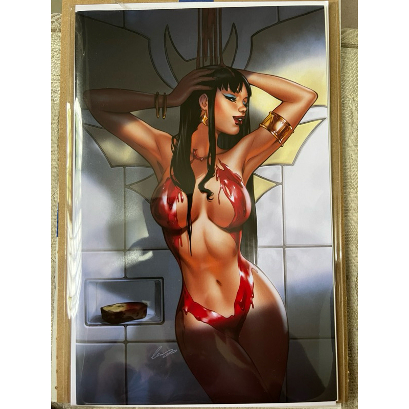 Vampirella # 672 ( Elias Chatzoudis ) | Shopee Malaysia