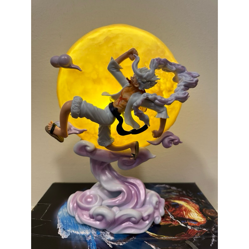 One Piece Luffy Moon (With Light) Action Figure 28cm | Shopee Malaysia