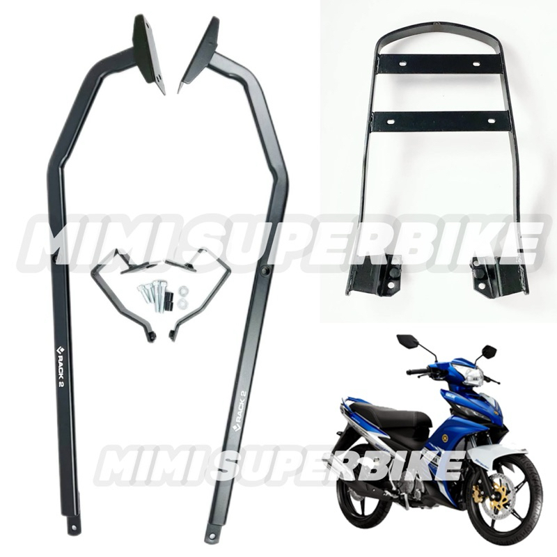 (BUATAN MALAYSIA) YAMAHA LC135 V2 V3 MONORACK HEAVY DUTY RACK 2 LC NEW ...
