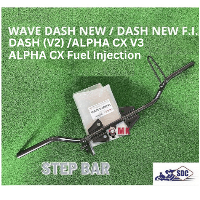 Front Step Bar Honda Wave DASH NEW Carb / Fuel Injection Dash110 V2 ...