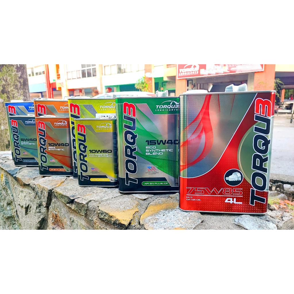 5W30 TORQU3® PREMIUM SEMI SYNTHETIC ENGINE OIL | Shopee Malaysia