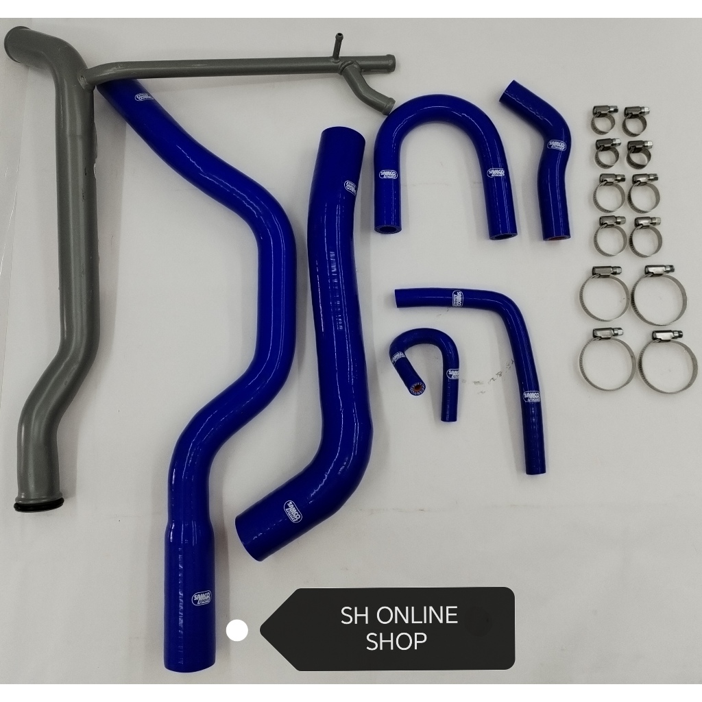 Radiator Hose Set (Samco Silicone) with Hose Clip & Water Pump Pipe for ...