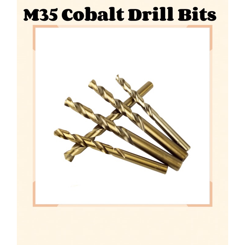 1-6.5mm M35 Cobalt Drill Bit For Stainless Steel Mata Drill Besi Mata ...