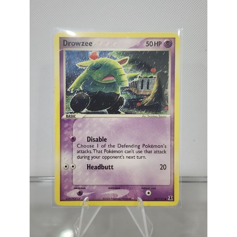 2005 Drowzee Card (Rare) | Shopee Malaysia