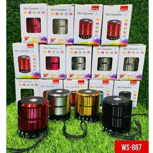 ORIGINAL WS887 Wireless Bluetooth Speaker. MINI SPEAKER. WS 887. WS-887 ...
