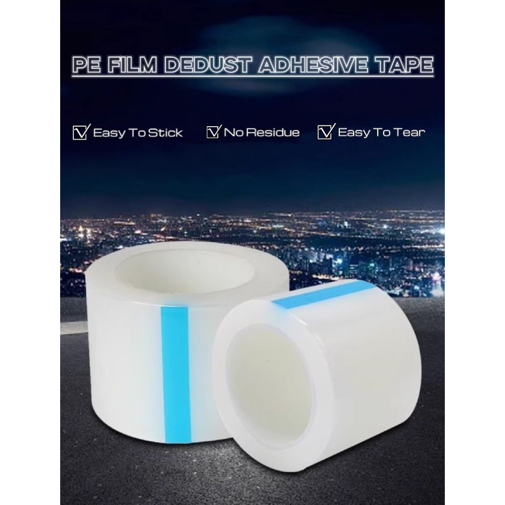 LCD Screen PE Film Dust Adhesive Tape Phone Screen Pasting Tool ( 20cm ...