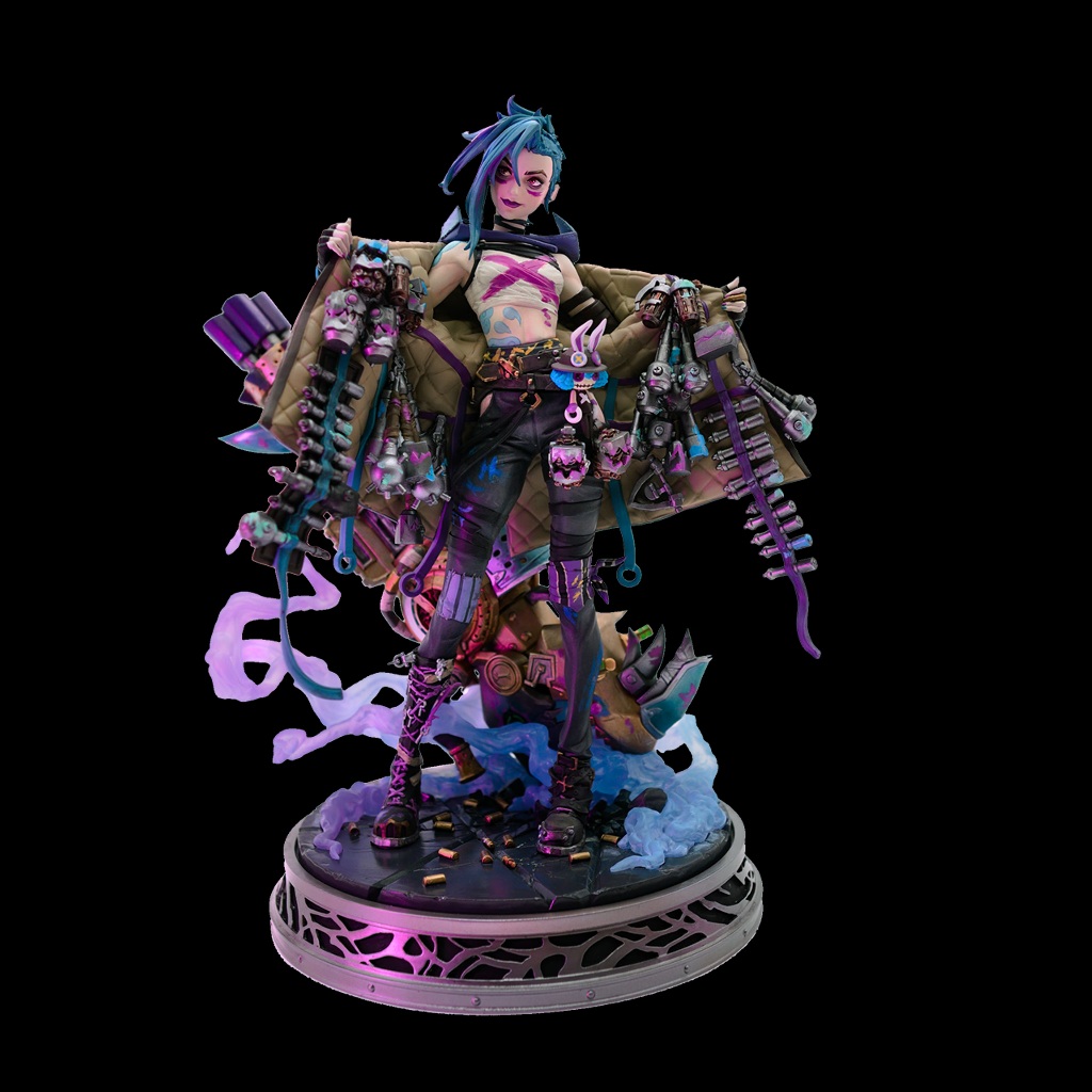 (Pre-Order) Arcane Champion Jinx 1/7 Scale Statue | Shopee Malaysia