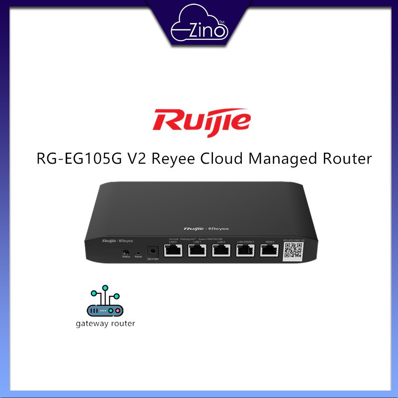RUIJIE REYEE RG-EG105G V2 Network 5 Gigabit Ports Up To 2 WAN Support ...