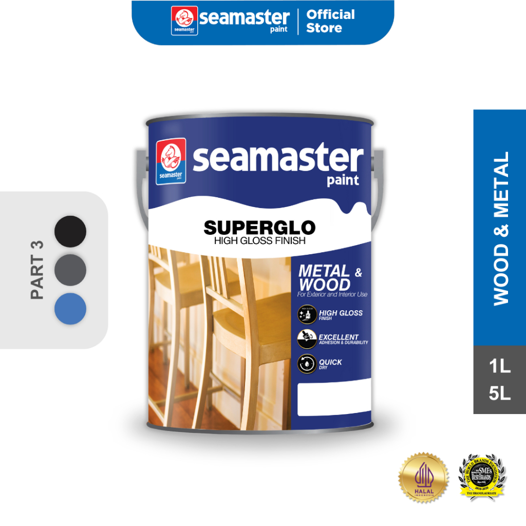 Seamaster Superglo High Gloss Finish 6600 Part 3 | Shopee Malaysia