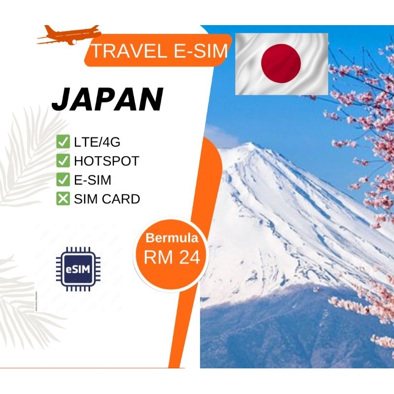 JAPAN SIM DATA TRAVEL | Shopee Malaysia
