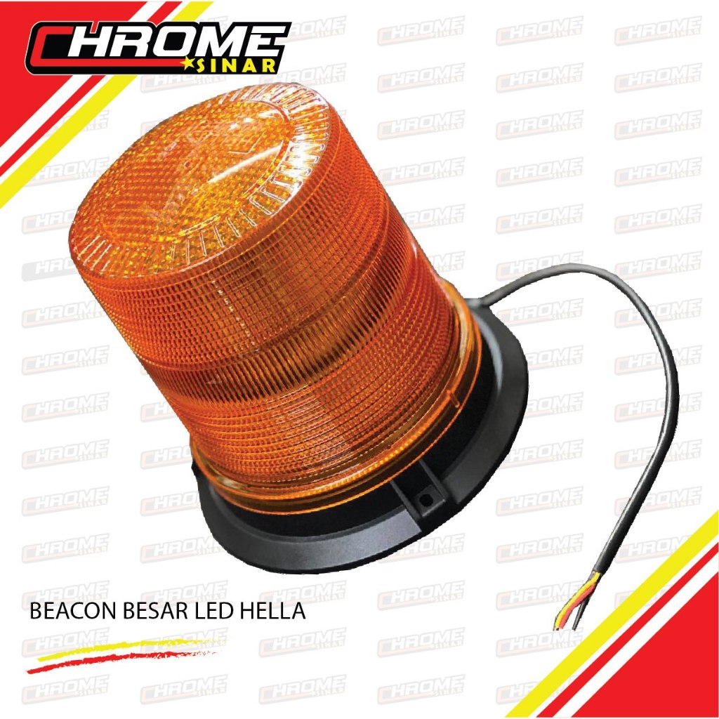 UNIVERSAL LAMPU BEACON BESAR LED HELLA 24v | Shopee Malaysia