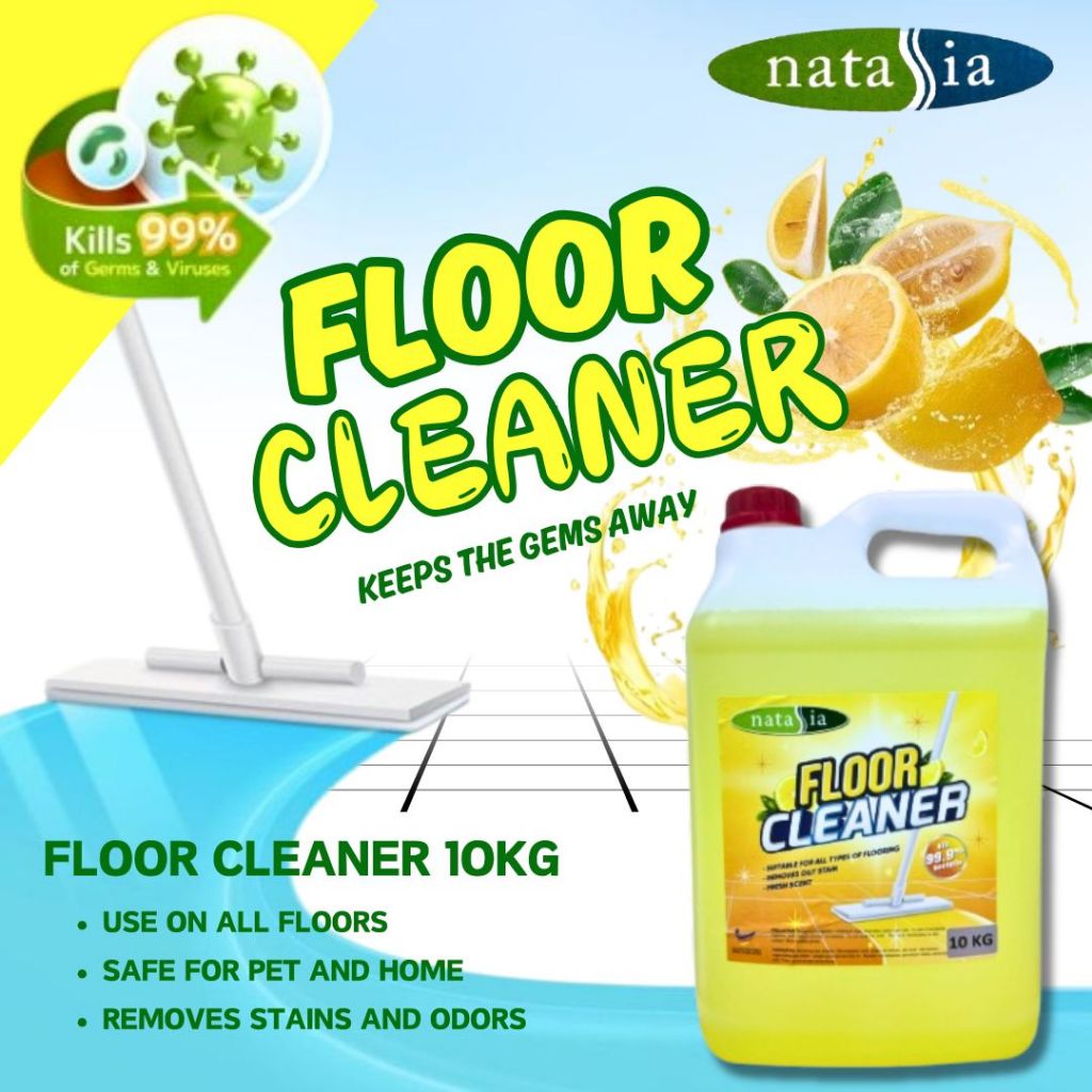 NATASIA Floor Cleaning 5Kg Premium Wangi (LEMON) Sabun Cuci Pinggan ...