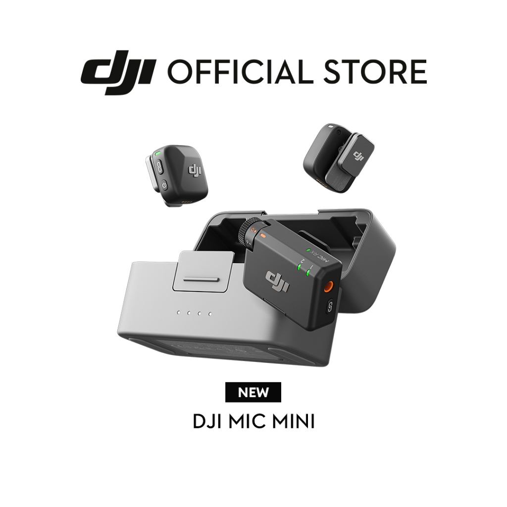 DJI Mic Mini - High Quality Mini Wireless Microphone | Ultralight | Two ...