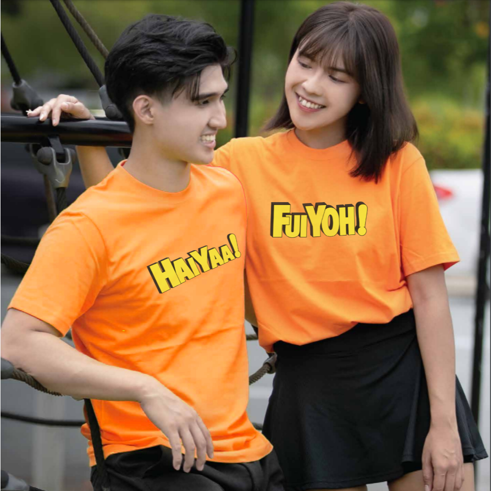Fuiyoh Haiyah Uncle Roger T-Shirts Tops Couple T | Shopee Malaysia