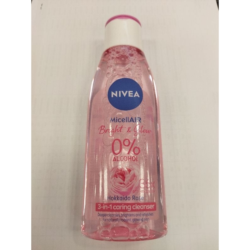 Nivea MicellAIR Hokkaido Rose 3in1 Caring Cleanser (200ml) | Shopee ...