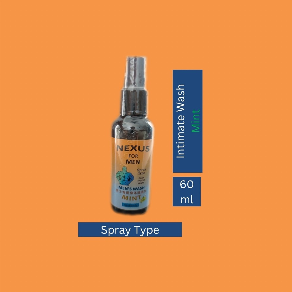 Nexus Intimate Genital Men Wash - Spray Type [KKM APPROVED] | Shopee ...