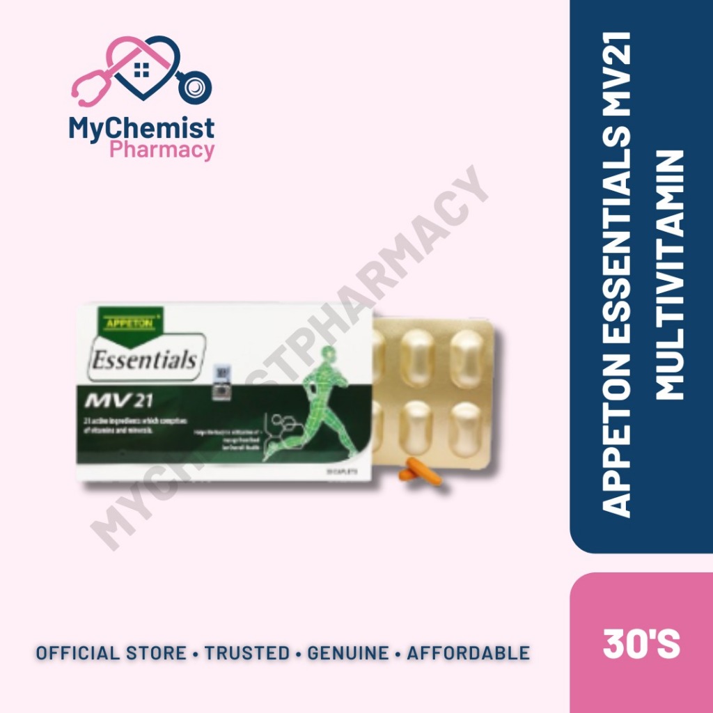APPETON Essential MV21 with 21 Vitamins , Lipotropic substances ...