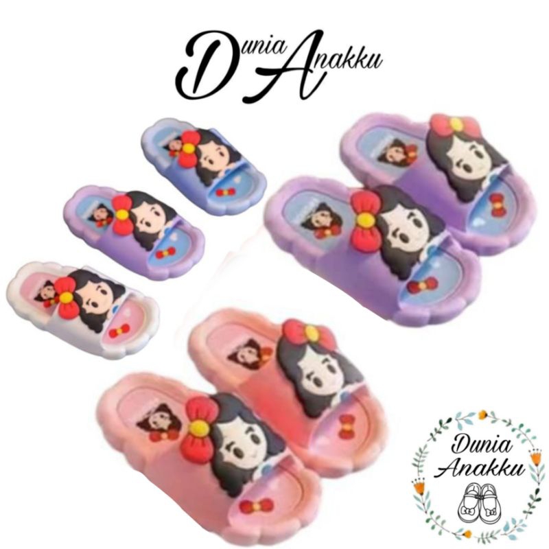 Designs Cartoons Kid Slipper Sandal Kid Budak Selipar Perempuan Non ...