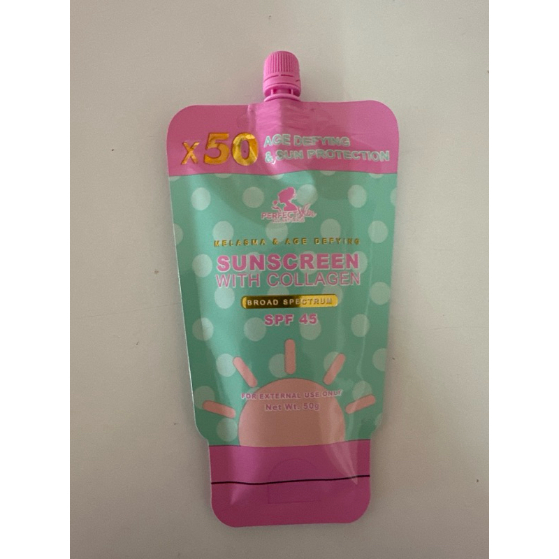 Sunscreen with collagen SPF45 50g | Shopee Malaysia