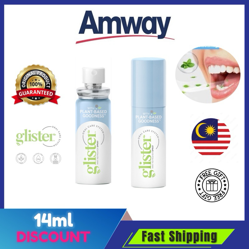 🔥READY STOCK🔥100% Amway Glister Mint Refresher Spray - spray mulut ...