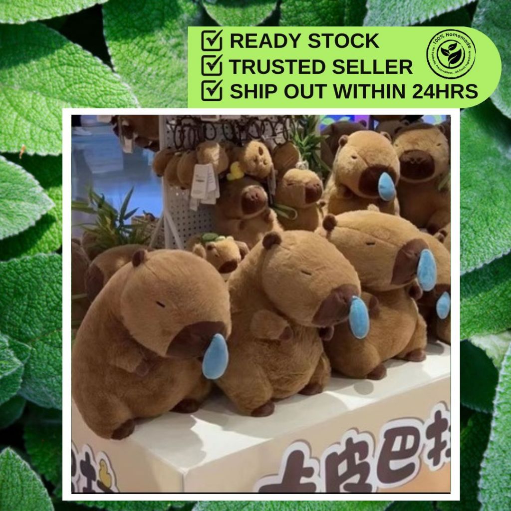 Cheapest Capybara Plush Toy Capibara Anak Patung Comel Capybara Plushie ...