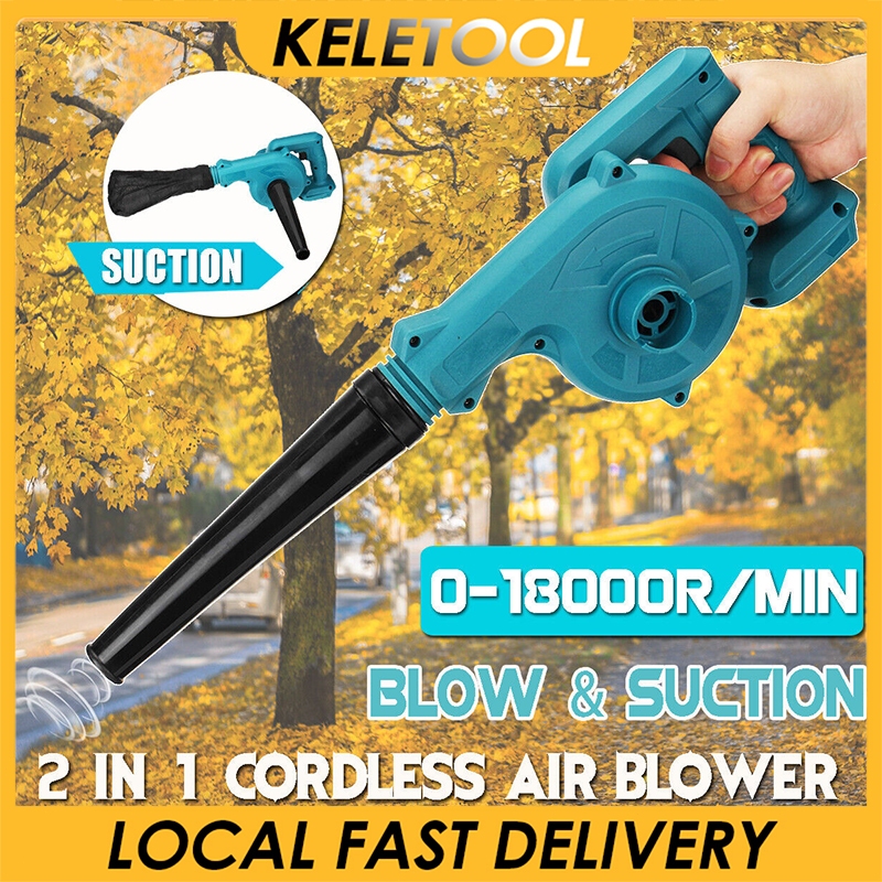 Tembak Mesin angin air Blower Rumput cordless portable blower Vacuum ...