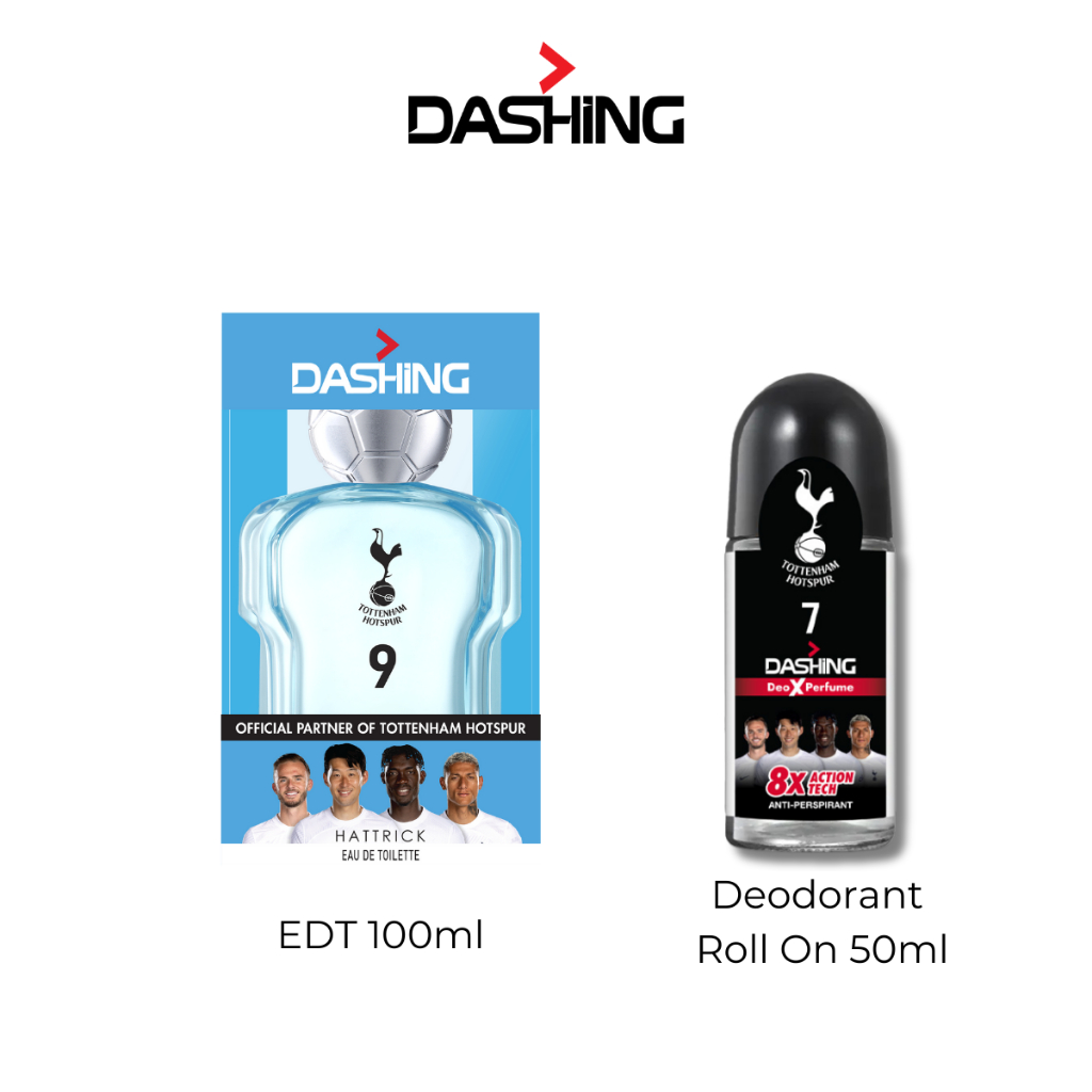 DASHING Tottenham Hotspur Ultimate Kick EDT 100ml + DASHING Tottenham ...