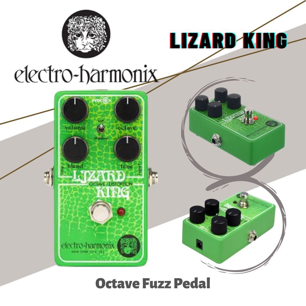 Electro Harmonix Lizard King Octave Fuzz Pedal (Electro-Harmonix) | Shopee Malaysia