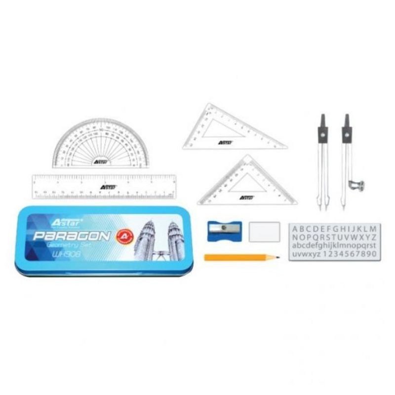 AKINA SAVE Astar WH-908 Paragon Geometry Set | Shopee Malaysia