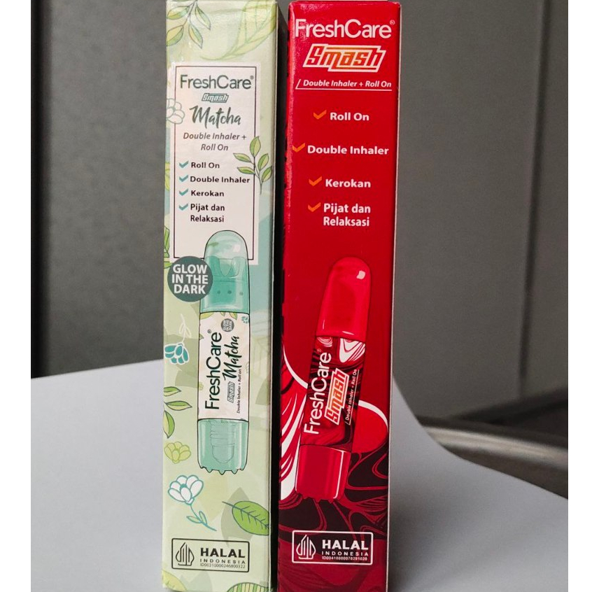 FRESHCARE MATCHA DOUBLE INHALER FRESCARE SMASH FRESHCARE VIRAL MURAH ...