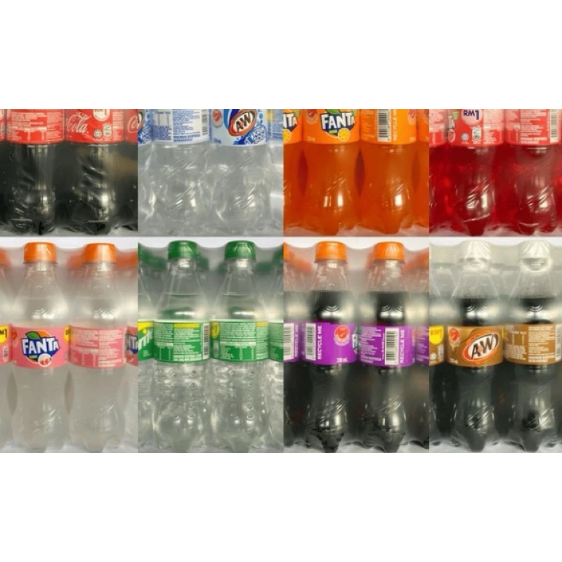 Air Botol (250ml x24) Coca Cola / Sprite / Coke / Fanta Orange Fanta ...