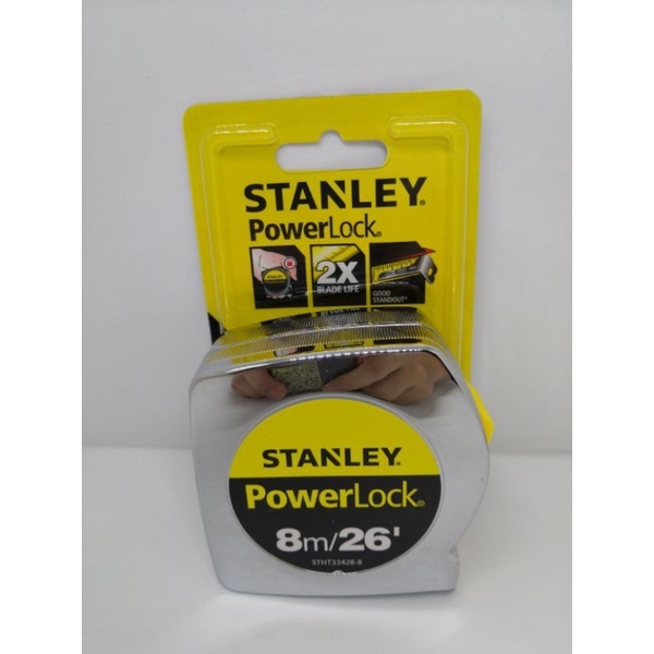 [8m]Stanley STHT33428-8 Power lock Measuring Tape(8m/26ft) | Shopee ...