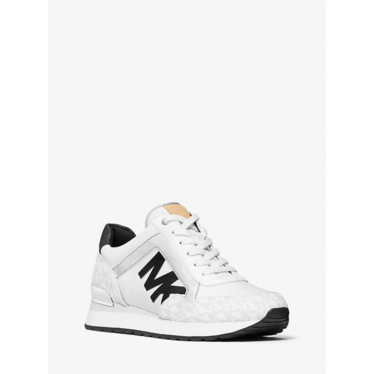 MK Maddy Two-Tone Logo Trainer in Bright White (49T0MAFS3D) | Shopee ...