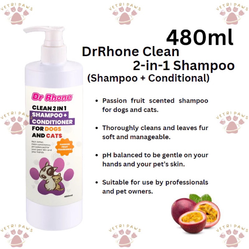 DR RHONE RELIEF OATMEAL SHAMPOO / 2 IN 1 SHAMPOO + CONDITIONER (480ML ...